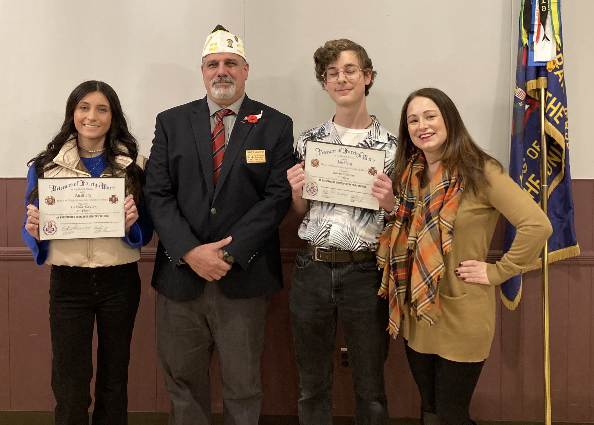 Mustangs Dominate Voice of Democracy Competition – Brick Memorial High ...