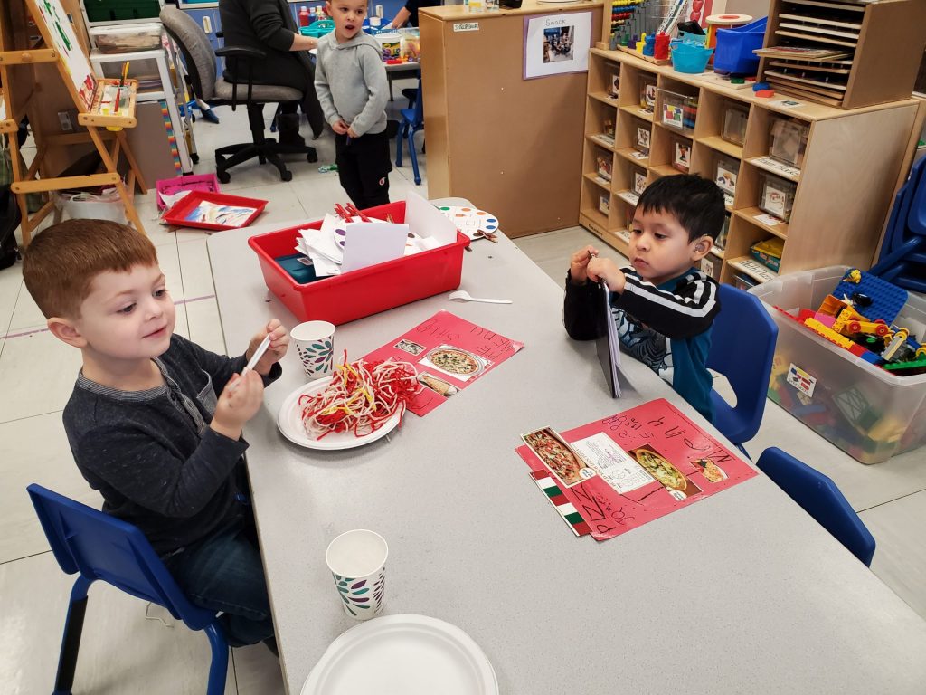 Restaurant Theme – Warren H. Wolf Preschool