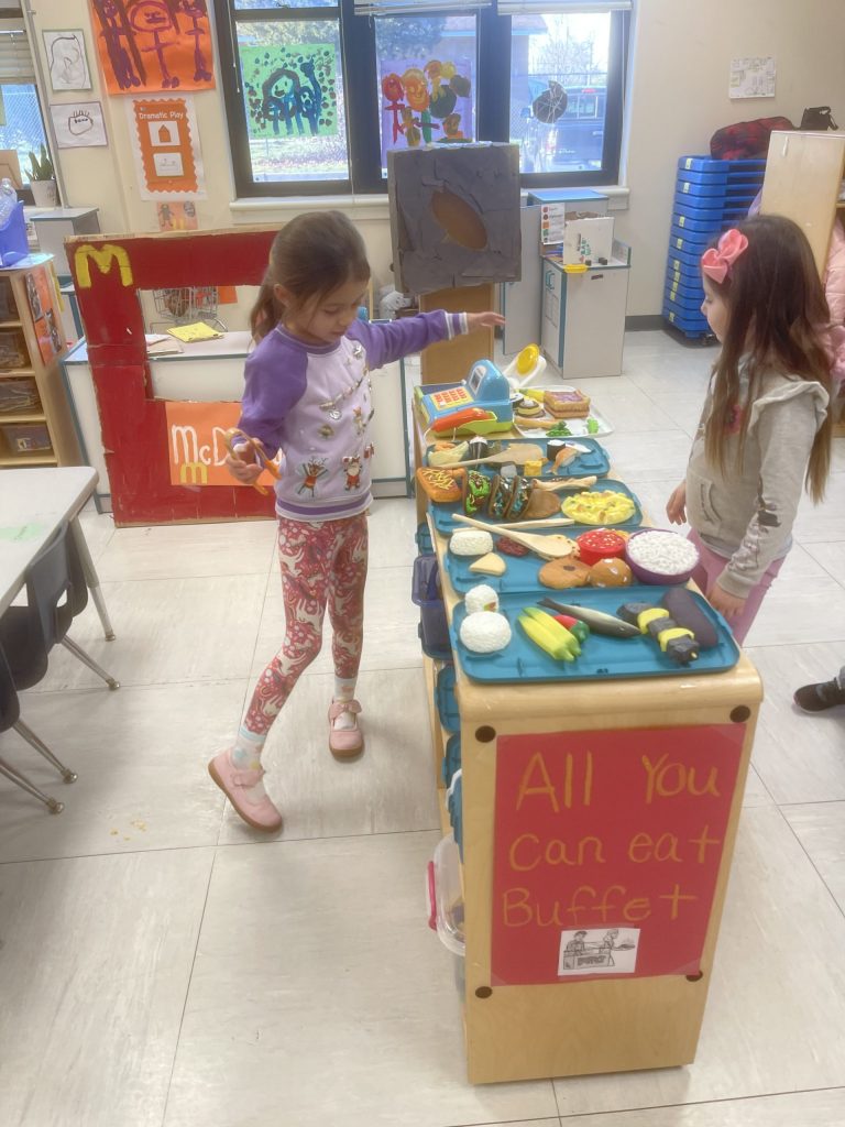 Restaurant Theme – Warren H. Wolf Preschool