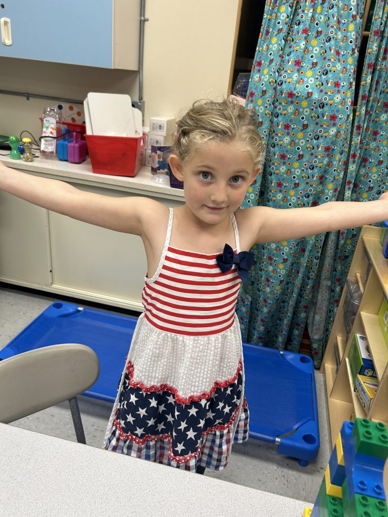 PreK Honors Patriots Day – Warren H. Wolf Preschool